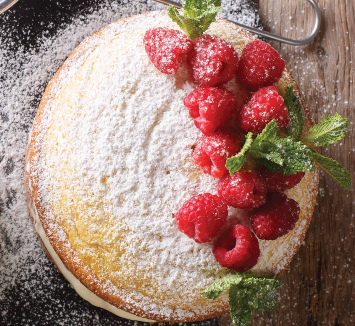 Raspberry Cream Cake - MAURI